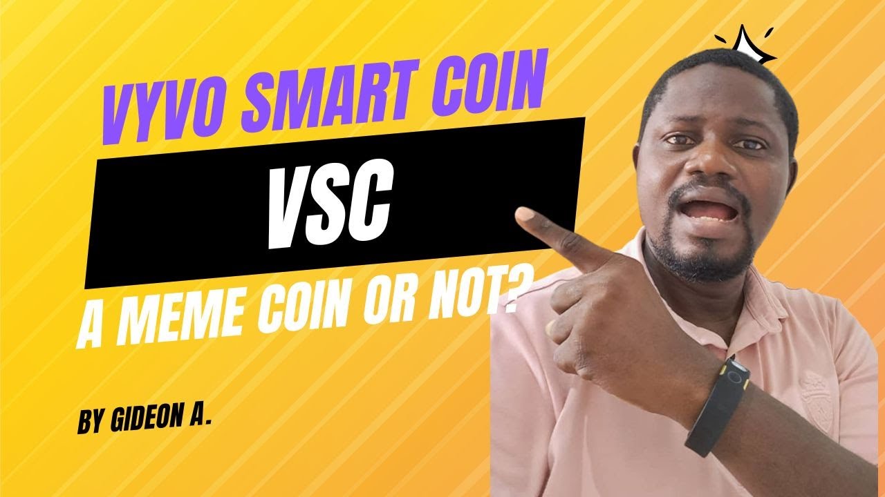Vyvo Smart Coin A Meme Coin Or Not - YouTube