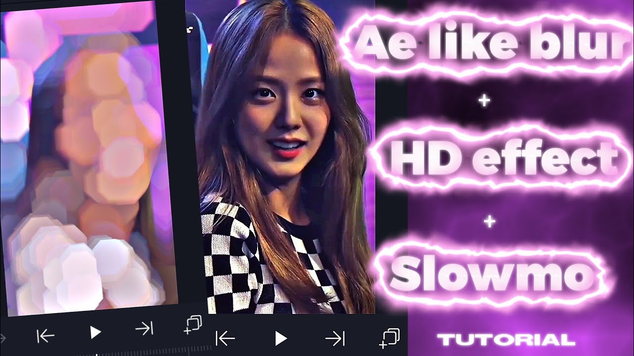 Ae like Blur slowmo Hd effect 「Kpop Alightmotion tutorial 」 - YouTube
