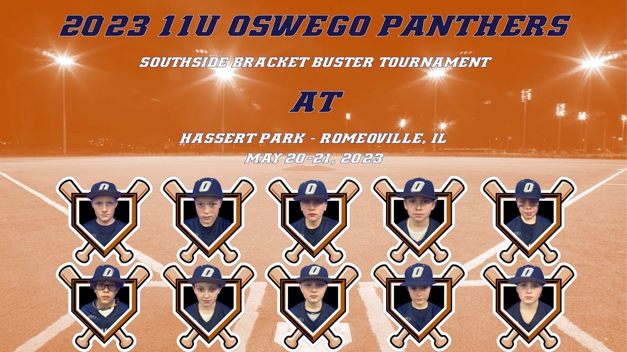 2023 11U Oswego Panthers - Southside Bracket Buster Tournament - CHAMPIONS!! - YouTube