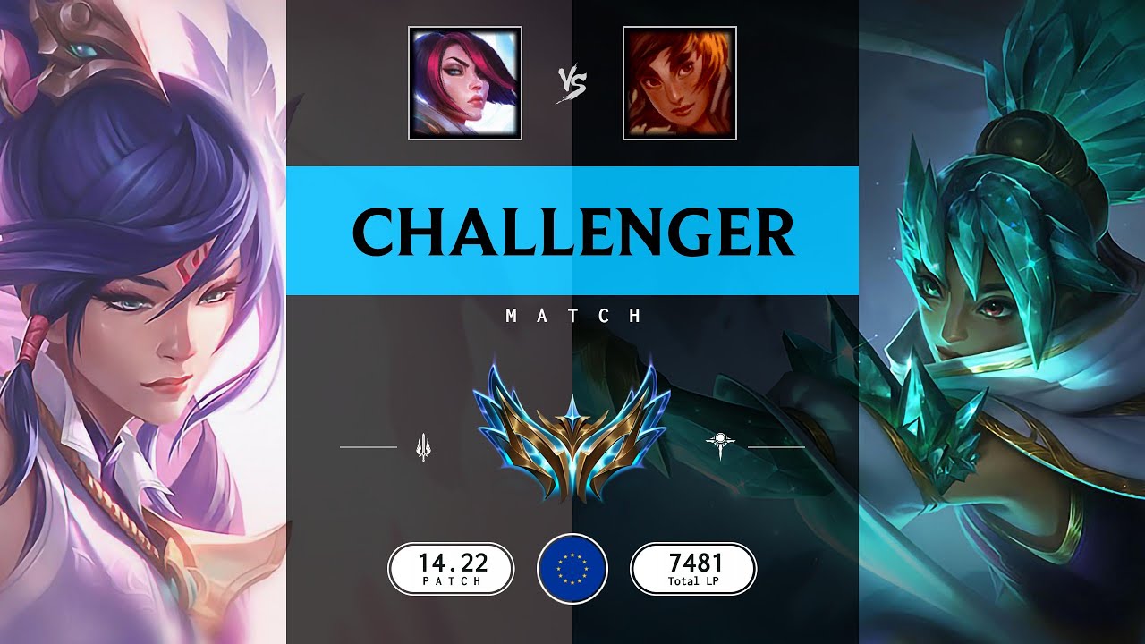 Challenger Match: Super Fiora vs Super Taliyah - EUW server Patch 14.22 ...