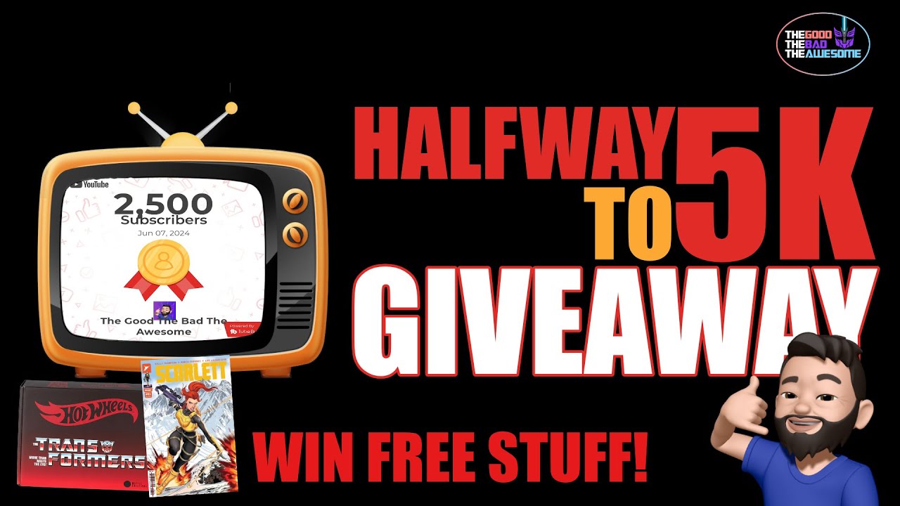 Halfway to 5K Free Subscriber Giveaway - Win a Hot Wheels 40th ...