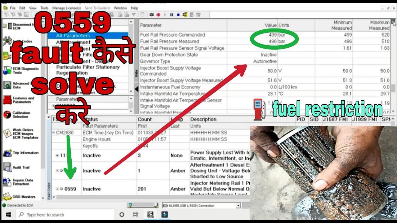 How To Solve 0559 Fault Code In Cummins Engine YouTube