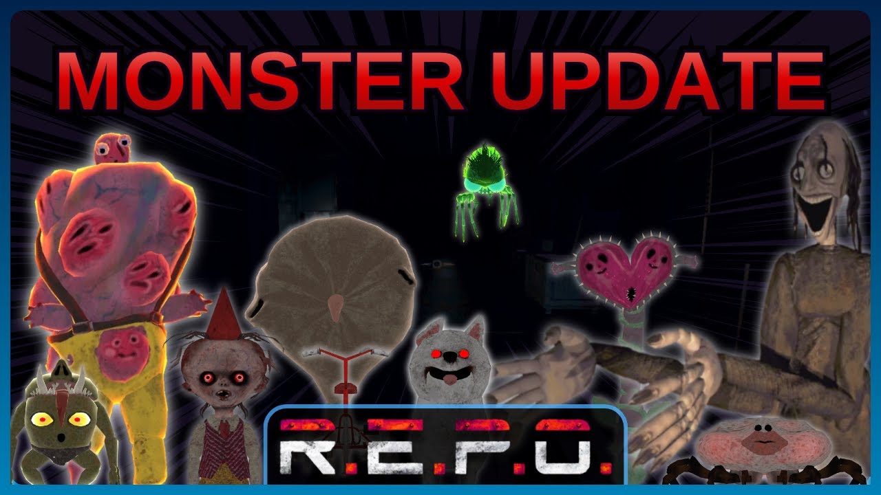 R.E.P.O. Monster Update - Simple Monster Guide + Gameplay - YouTube
