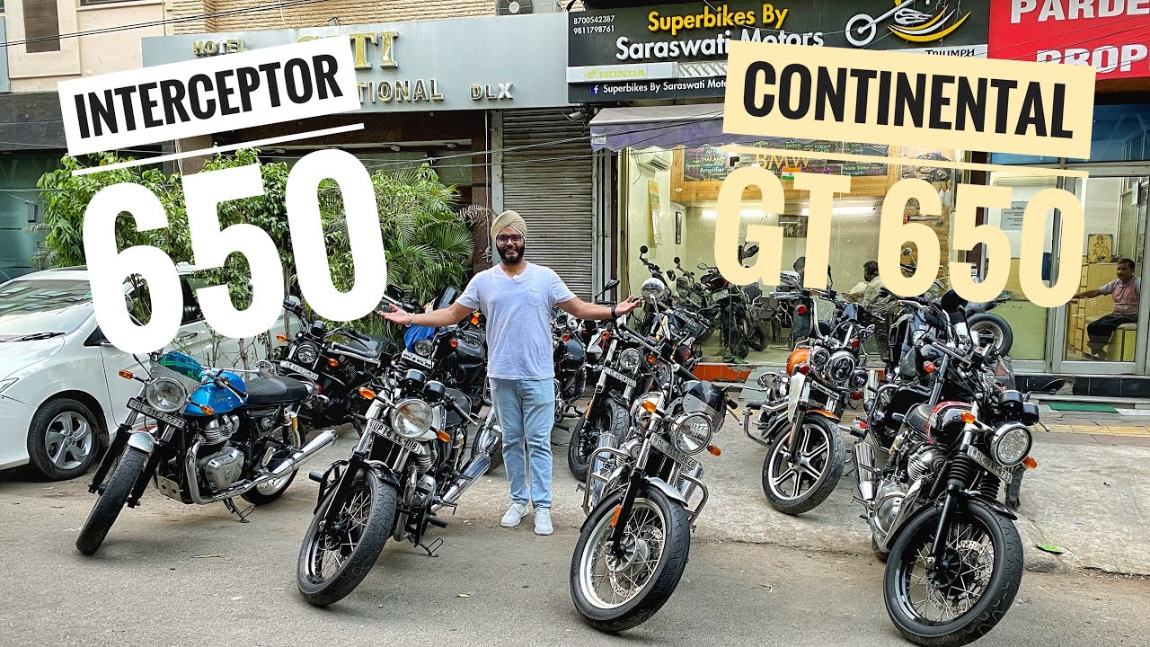 Interceptor 650 vs Continental GT 650 | Parallel Twin | Made In India ...