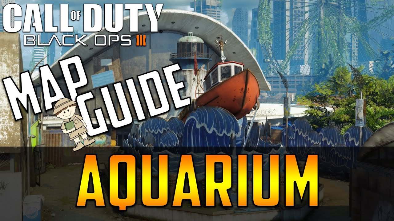 Black Ops 3 AQUARIUM Map Guide/Review - Spots & Wallruns [German] - YouTube