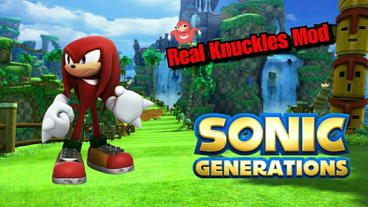 KNUCKLES in Sonic Generations --- Sonic Generations Mod (with download ...