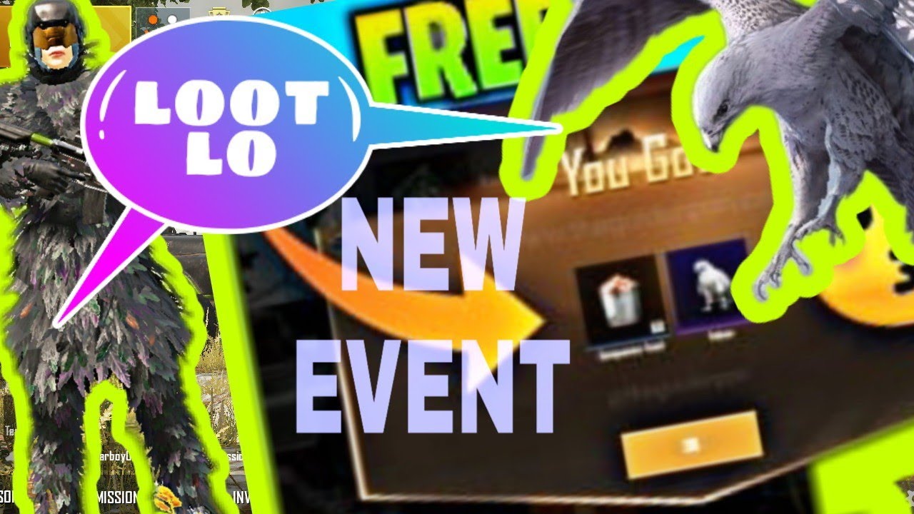 New event ||collect pubg falcon and crow set for free🔥 - YouTube