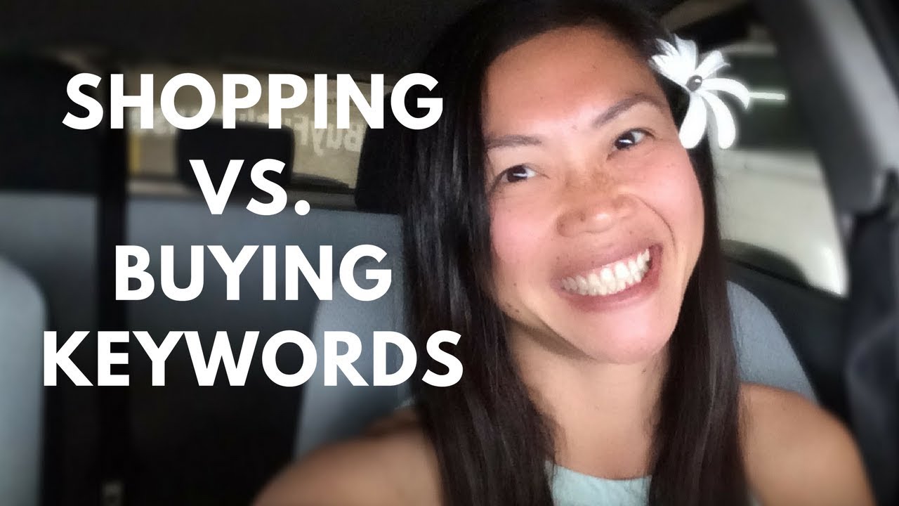 Shopping vs Buying Keywords On Google - YouTube