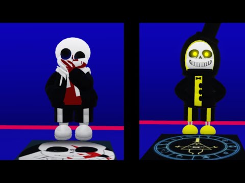 Undertale Defeat The Bosses | Forgotten / CFR sans and Bill sans ...