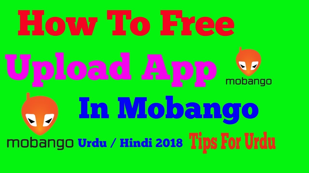 How To Free Upload Apps for Mobango 2018 - YouTube