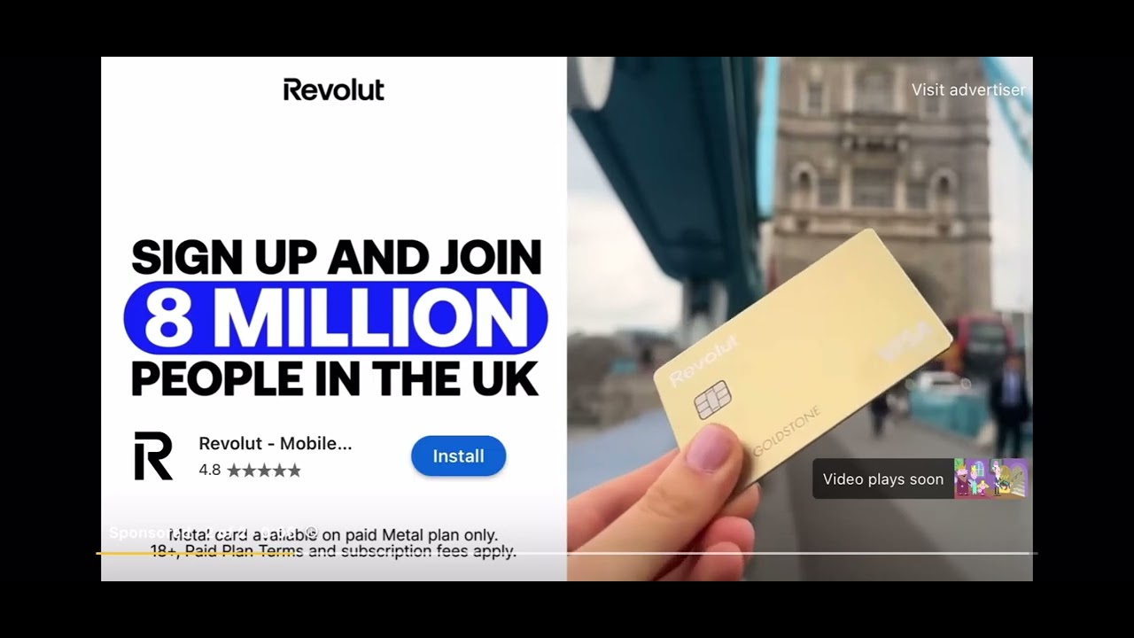 Monzo + Revolut advert! - YouTube