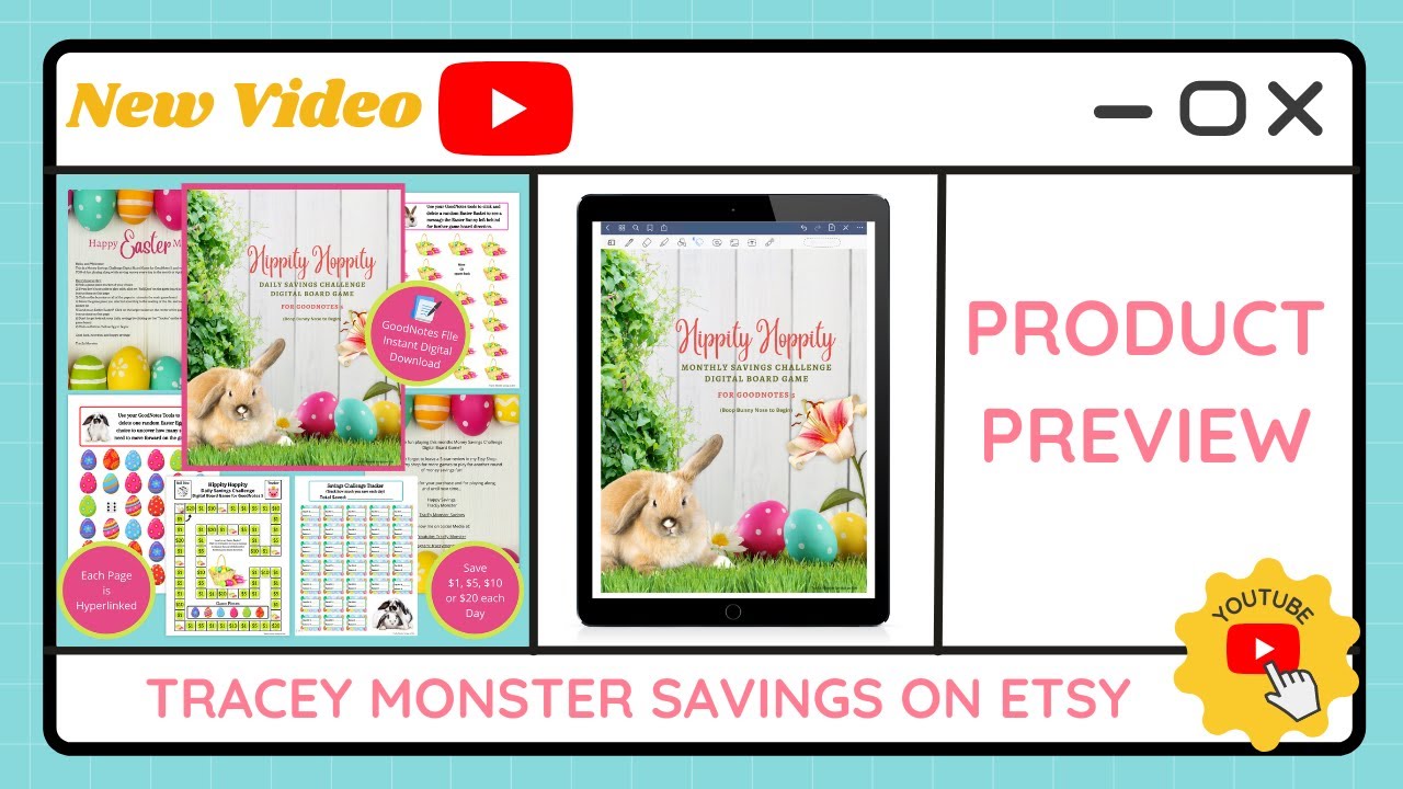 Hippity Hoppity Daily Savings Challenge - A Digital Board Game for ...