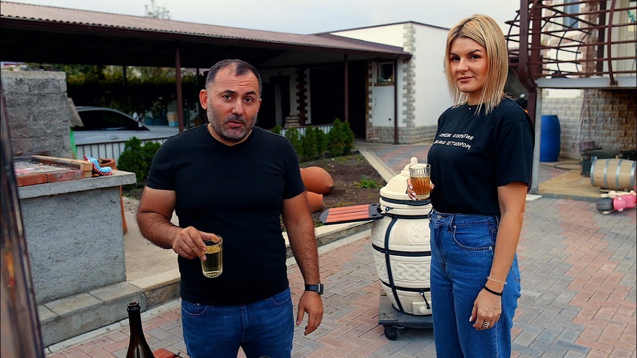 Second time cooking with Wife - Vegetables with meat in the oven ...