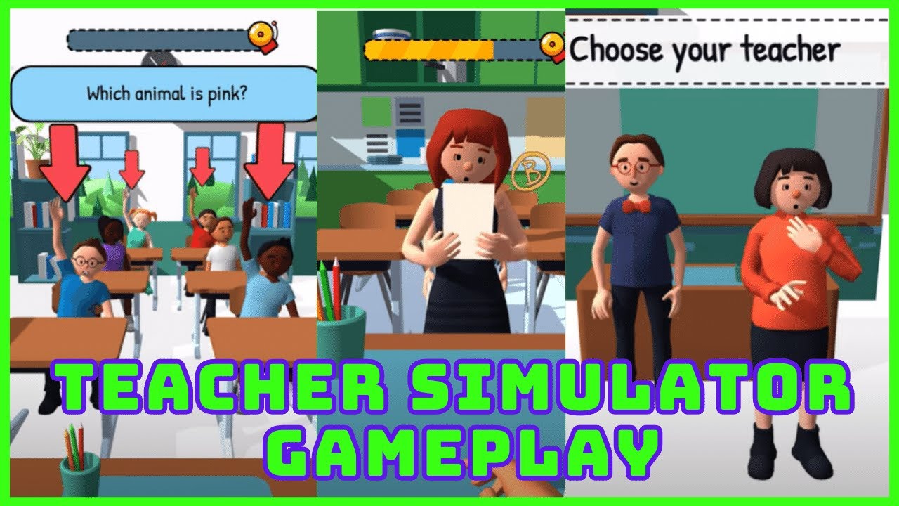 Teacher Simulator Gameplay #teachersimulator #gameplay - YouTube