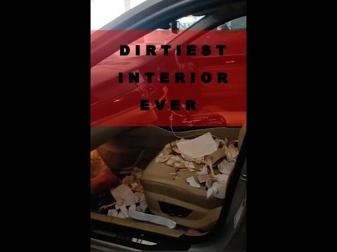 DIRTIEST Detail Ever! BMW 5-Series. Interior Condition at its WORST ...