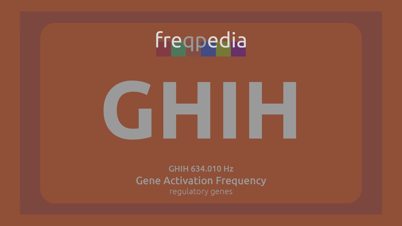 GHIH (growth hormone inhibiting) Gene Activation Frequency - YouTube