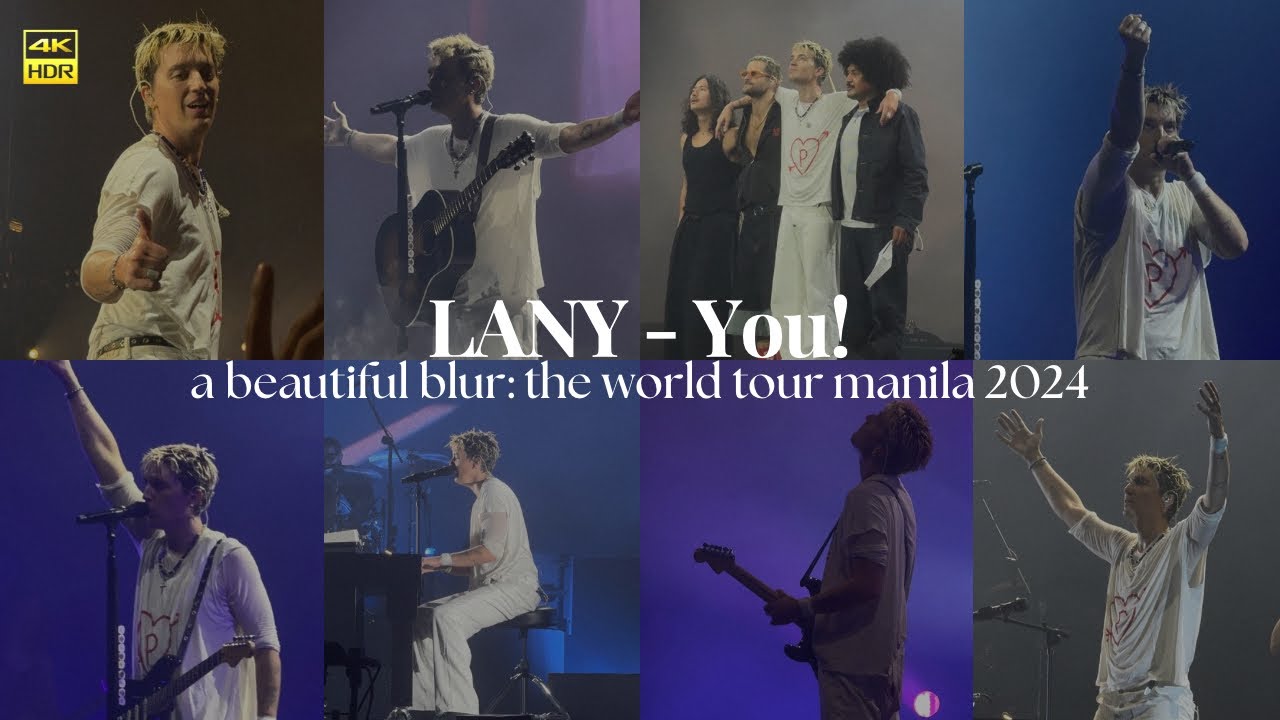 LANY - You! (A Beautiful Blur Tour Manila 2024) - YouTube