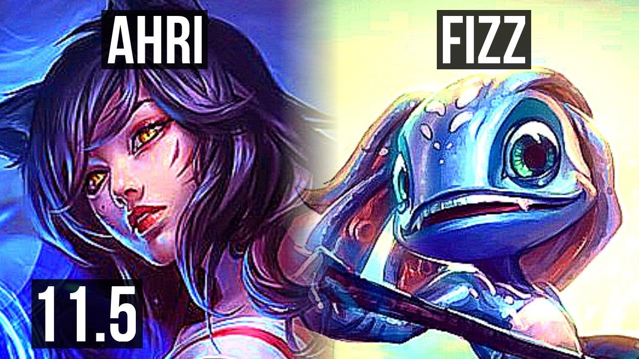 AHRI vs FIZZ (MID) | 8/1/11, Rank 7 Ahri, 700+ games, 1.1M mastery ...
