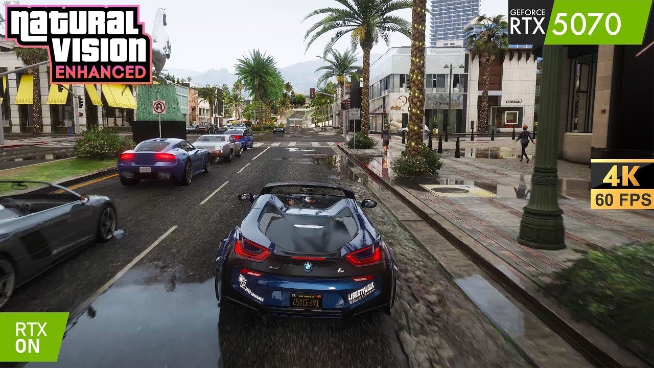 RTX 5070 + i7 14700KF | Max Settings & Max Graphics gameplay Tested GTA ...
