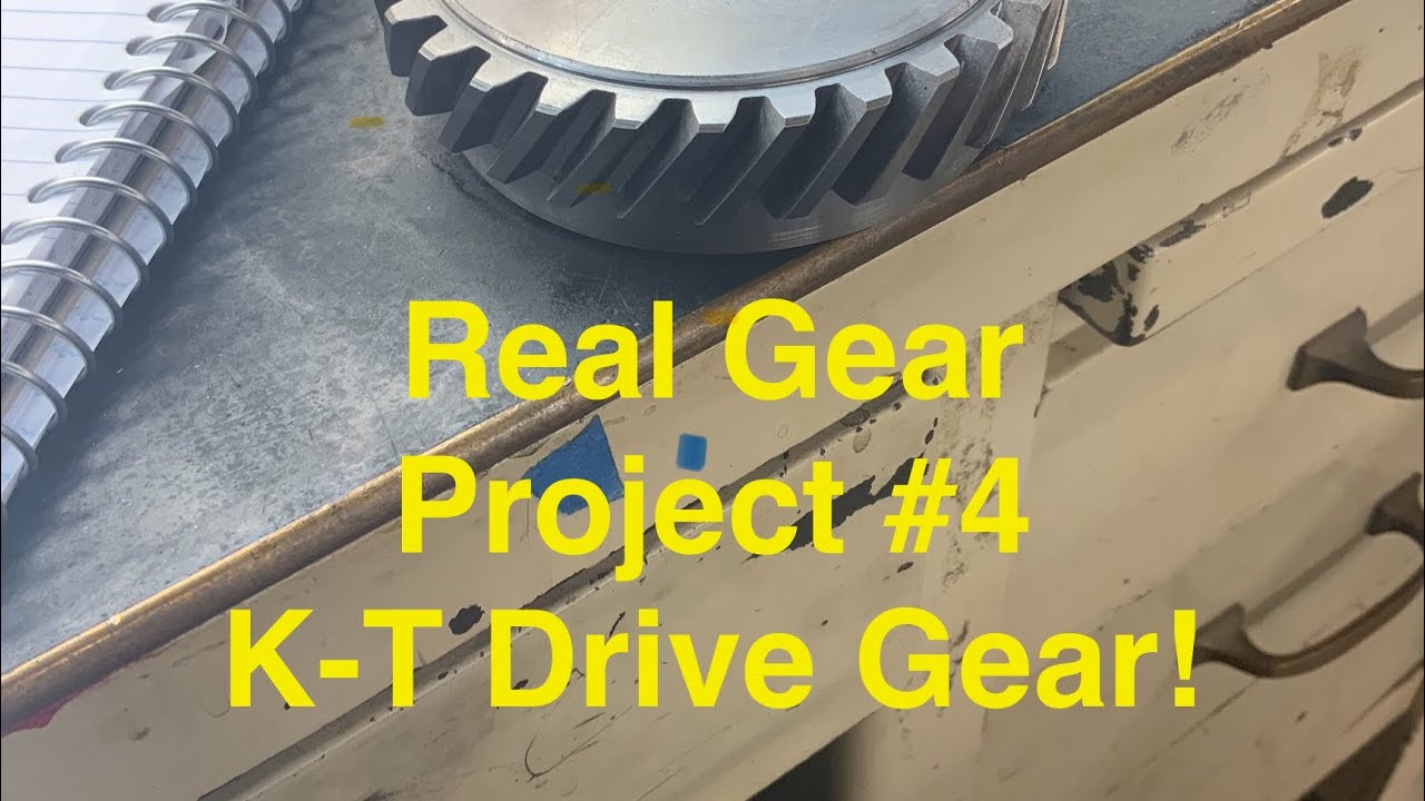 Real Gear #4: Kearney-Trecker Drive Gear-30 tooth, 34 deg. - YouTube