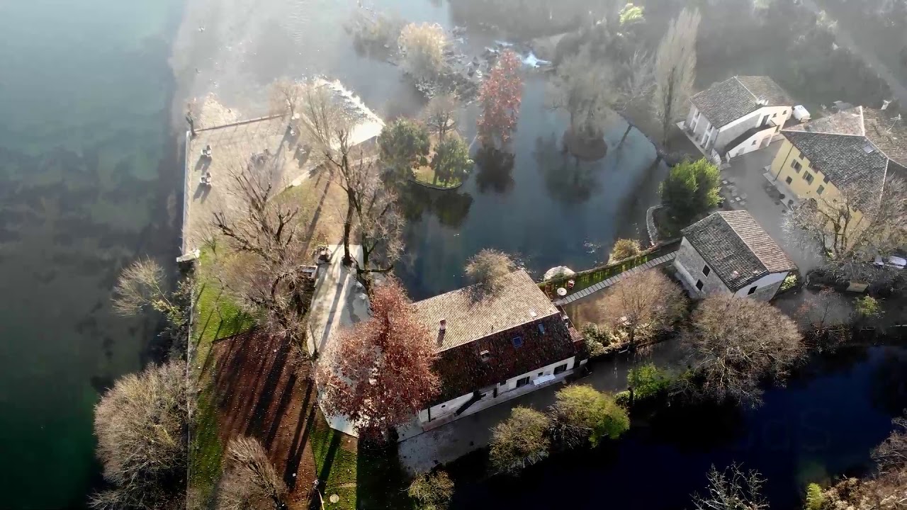 Il Mincio presso Pozzolo (by drone) - YouTube