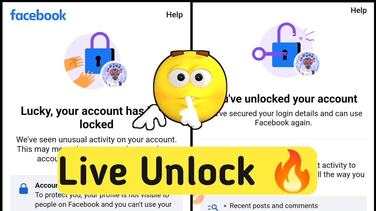 confirm your identify | locked Facebook unlock | get a code by email ...