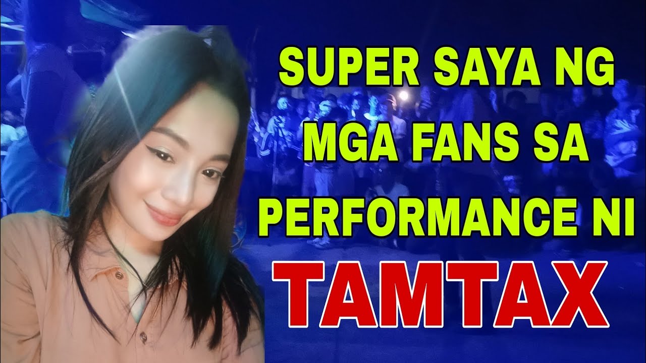 Tamtax New Live Concert, Super Galing Ng Performance Niya Dito😍 Panalo ...