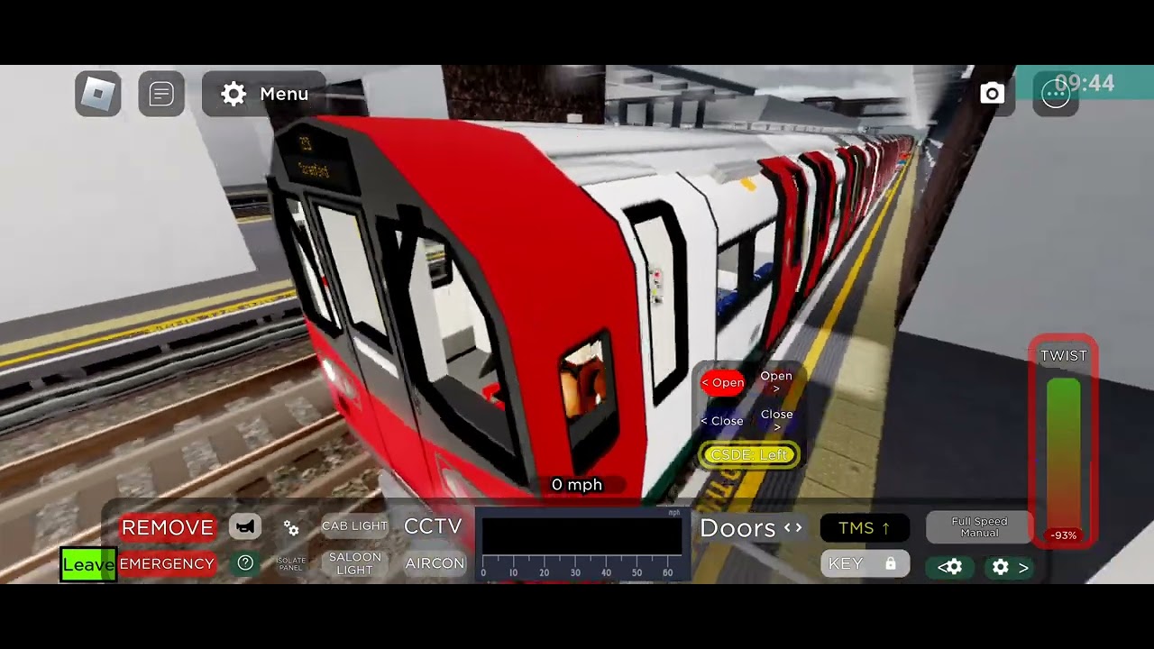 Roblox: London Underground Train, DJMN Lines - YouTube