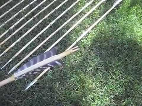 Kashtuk Hunters w/ rawhide nock inserts - YouTube