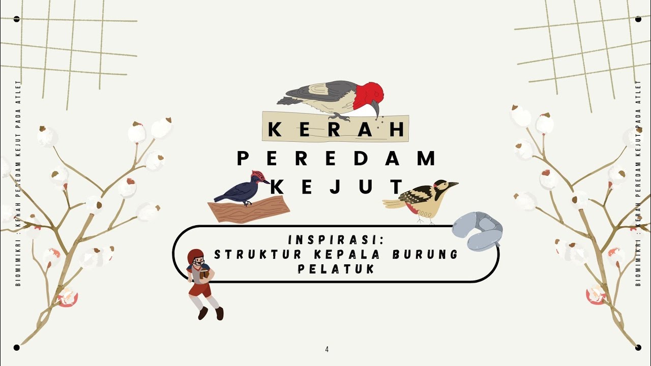 KERAH PEREDAM KEJUT YANG TERINSPIRASI DARI STRUKTUR KEPALA BURUNG ...