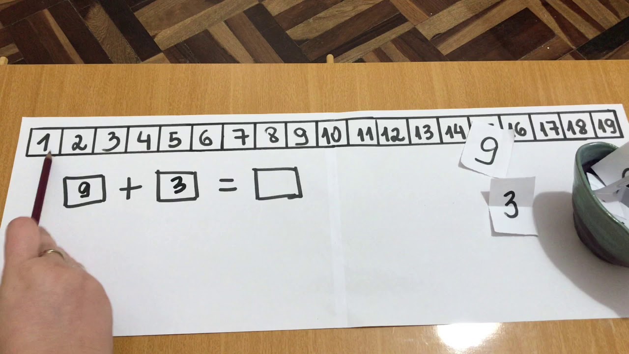 Teacher Jéssica - Number track addition - YouTube