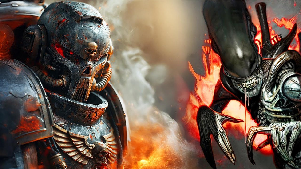 The Horrifying Xenomorph Invasion of Warhammer 40K - YouTube