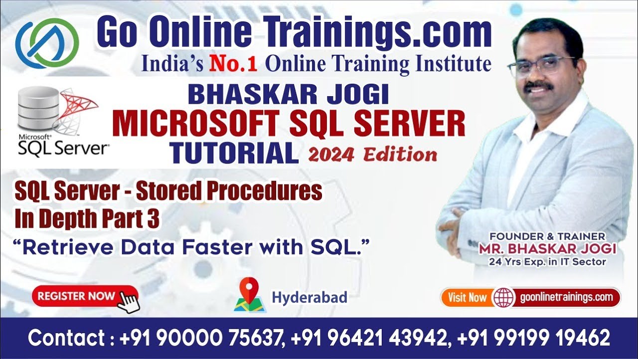 Sql Server Stored Procedures In Depth Part 3 Of 4 Youtube