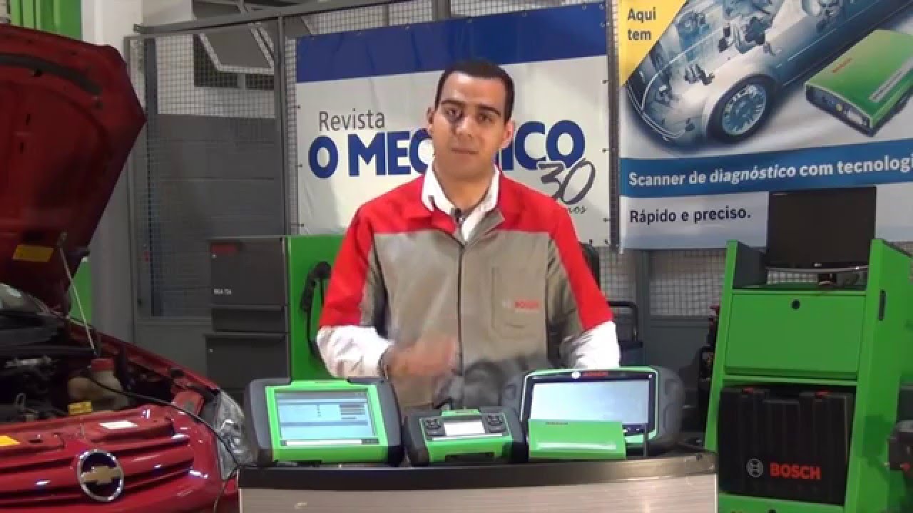Scanner Automotivo Bosch KTS 340 - YouTube