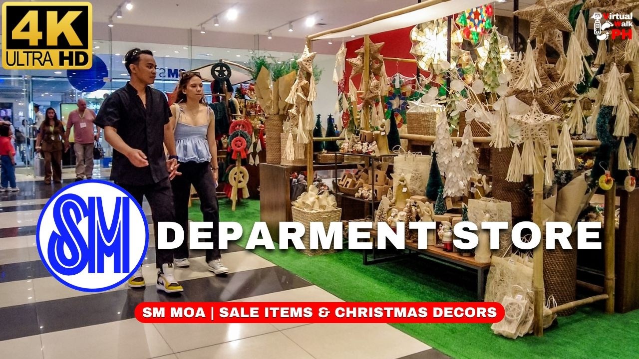 [4K] CHRISTMAS SALE at SM MOA Department Store | October 2024 - YouTube
