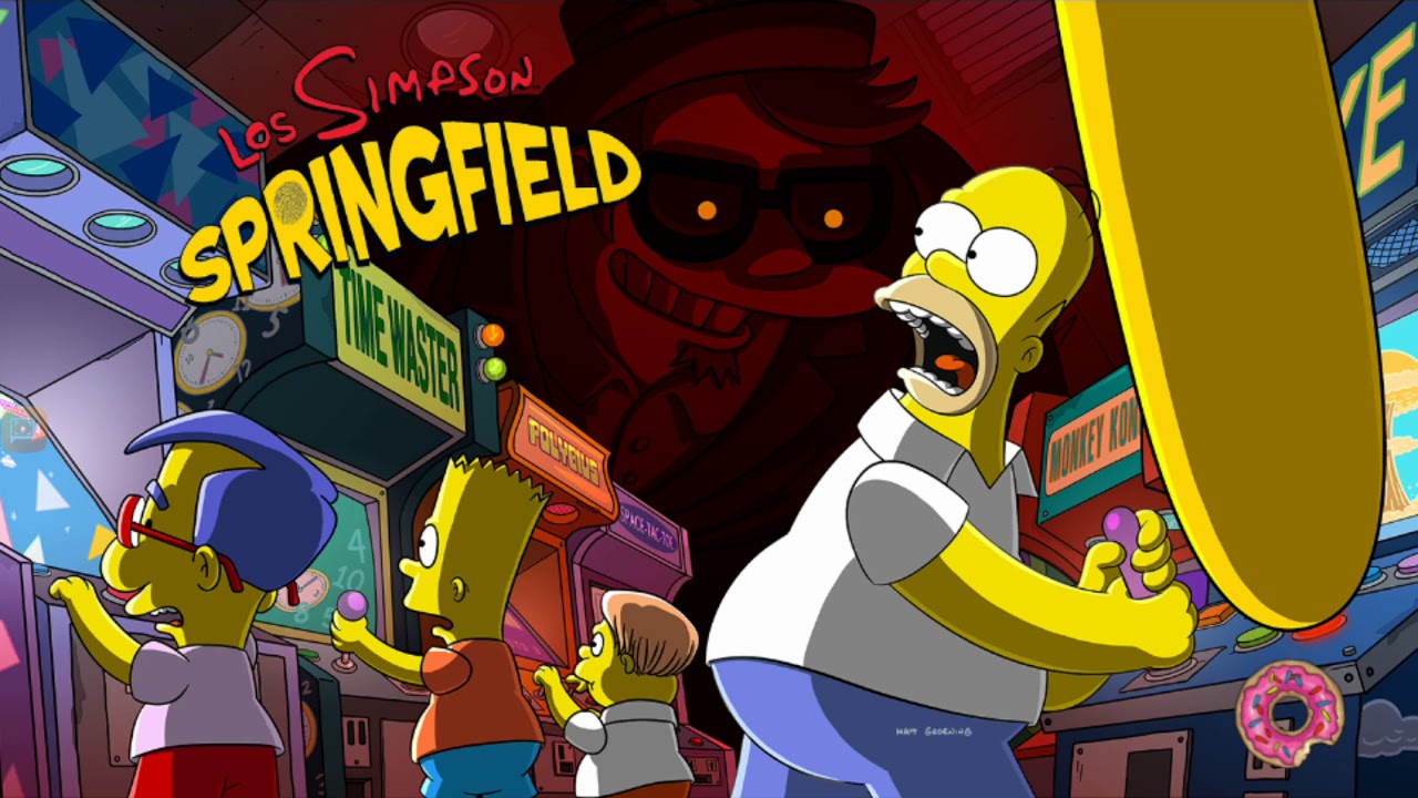 Los Simpson Springfield # 94 Biblioteca de Springfield - YouTube