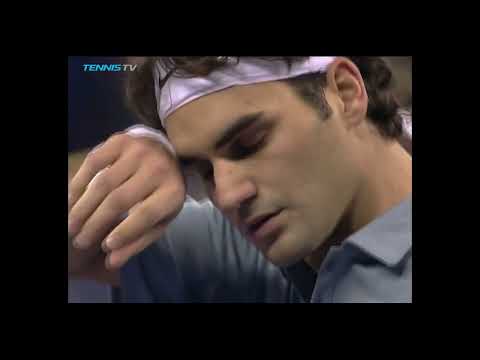 Roger Federer vs Andy Roddick | Tennis Masters Cup 2006 RR2 Highlights