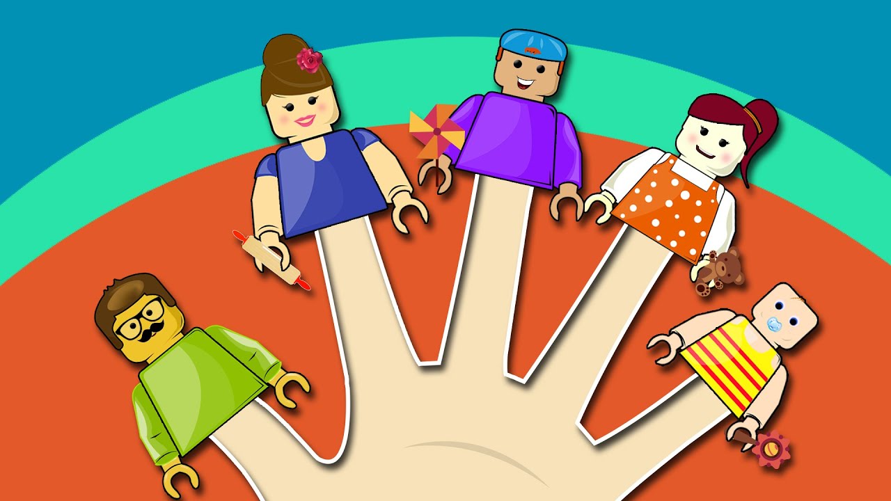 Finger Family Song | Daddy Finger Song Nursery Rhyme for Children with ...