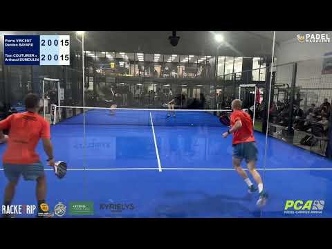 P1500 Padel Campus Arena - 1/4 - Vincent / Bayard vs Dumoulin / Couturier