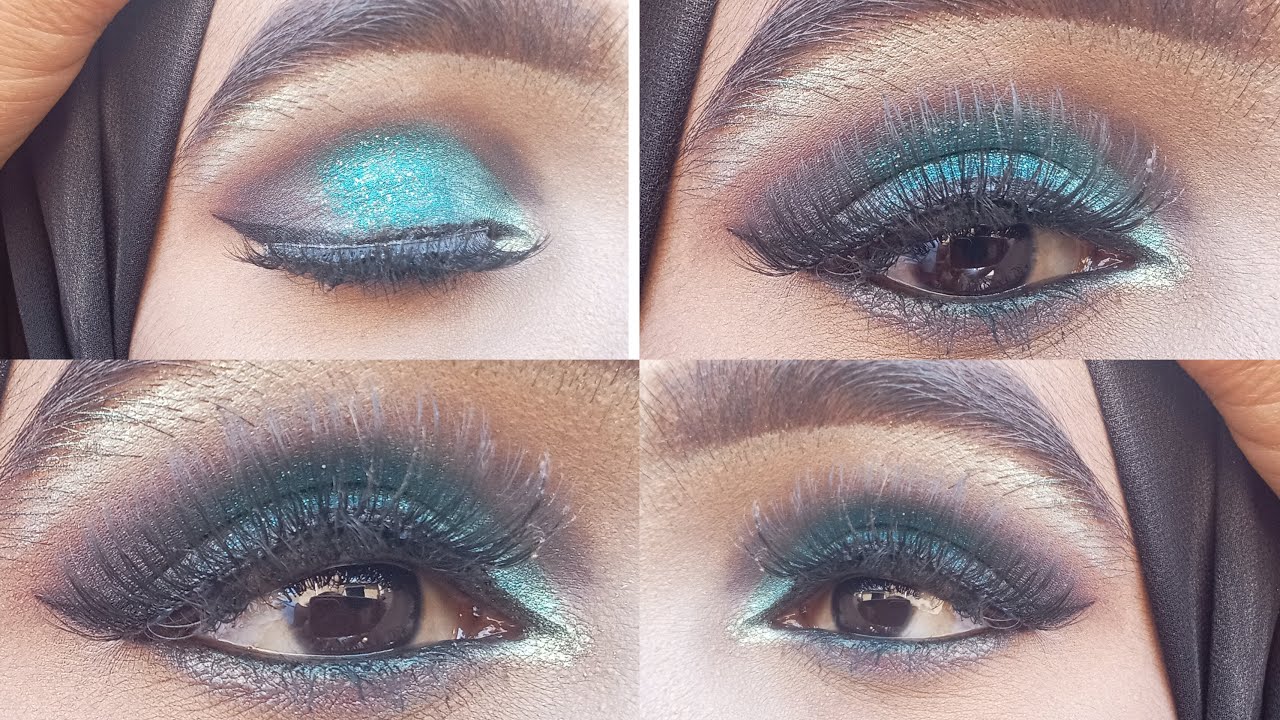 Step by step bridal eye makeup tutorial / simple and beautiful eye ...