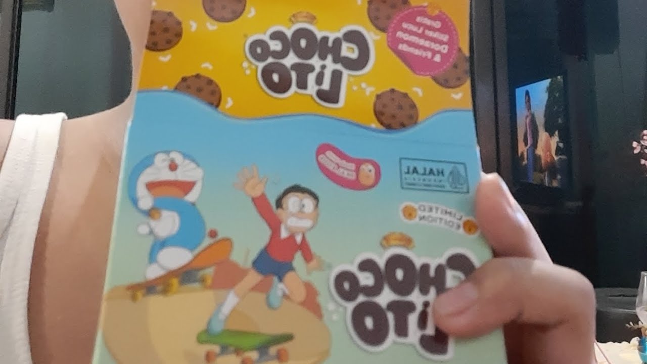 review cookies doraemon (choco lito) LIMITED EDITION - YouTube