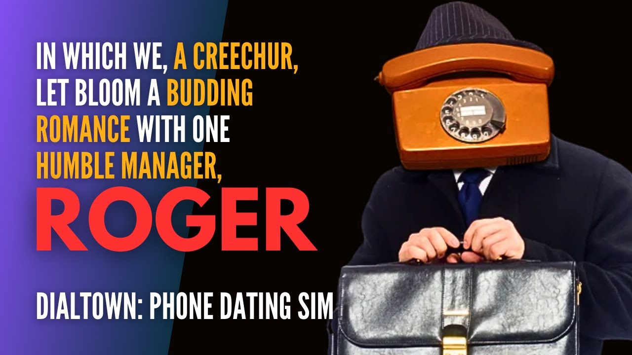 The ROGER DLC IS FINALLY HERE! | Dialtown: Phone Dating Sim Part 1 ...