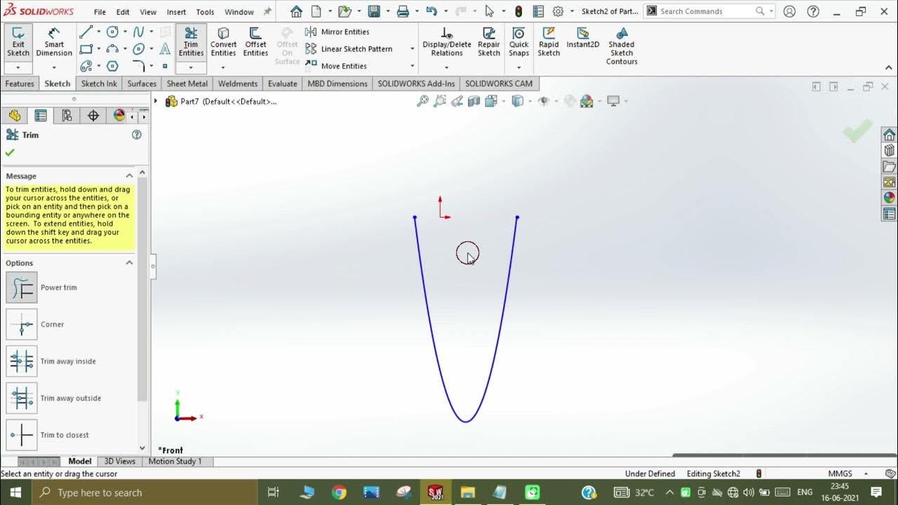 Equation driven curve solidworks tutorials -tamil | Solidworks ...