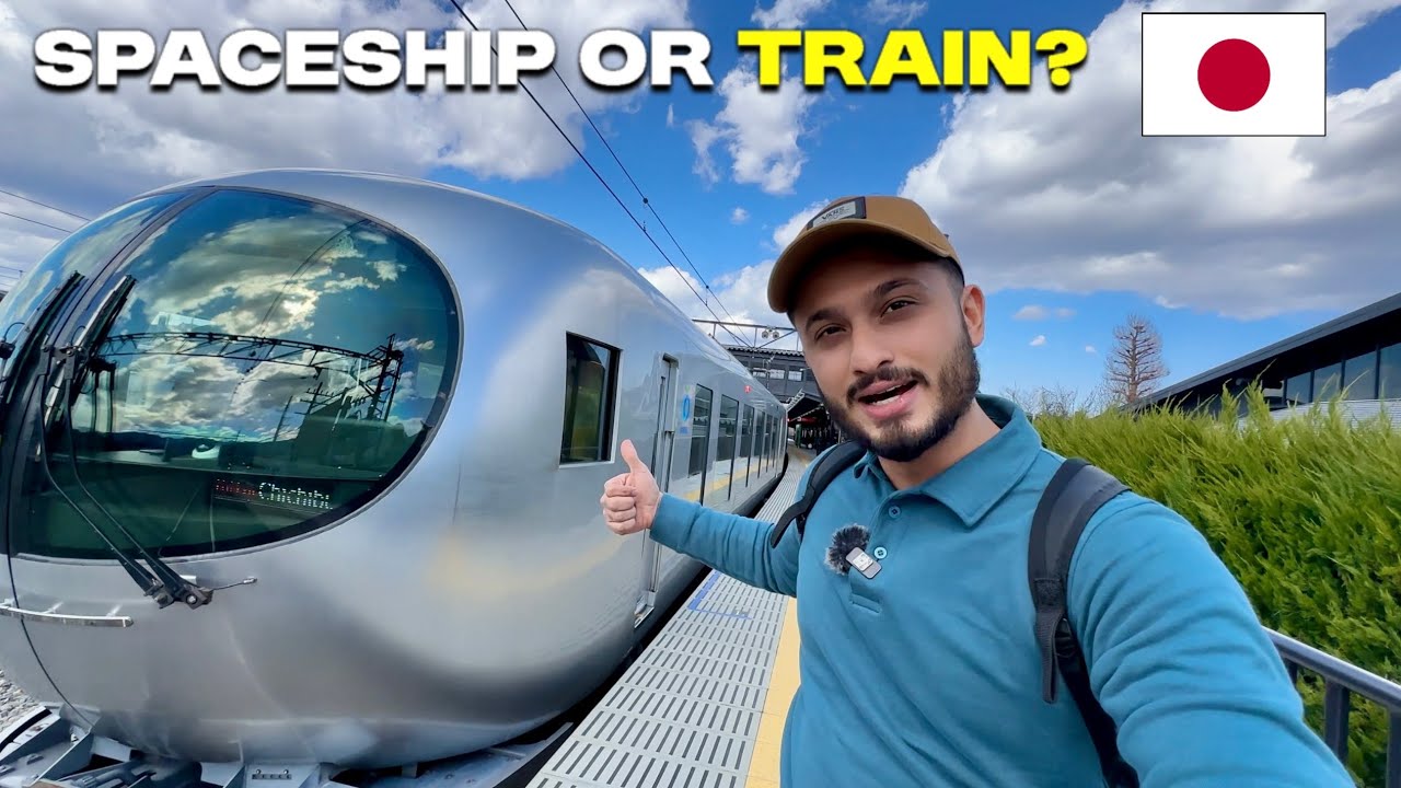 World’s Most Futuristic Train in Japan 🇯🇵 (spaceship on wheels) - YouTube