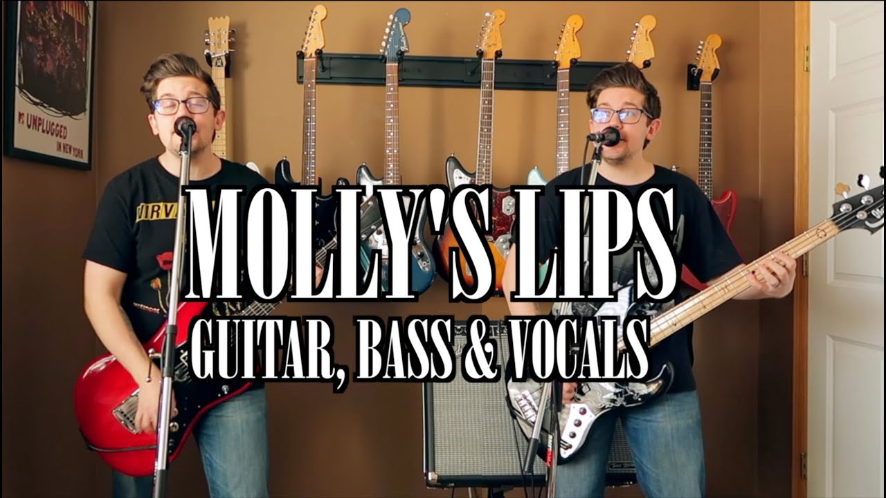 Nirvana - Molly's Lips | Guitar, Bass & Vocal Cover - YouTube