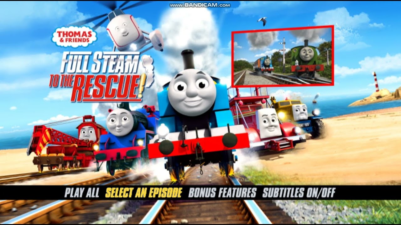 Thomas & Friends UK DVD Menu Walkthrough: Full Steam to the Rescue ...