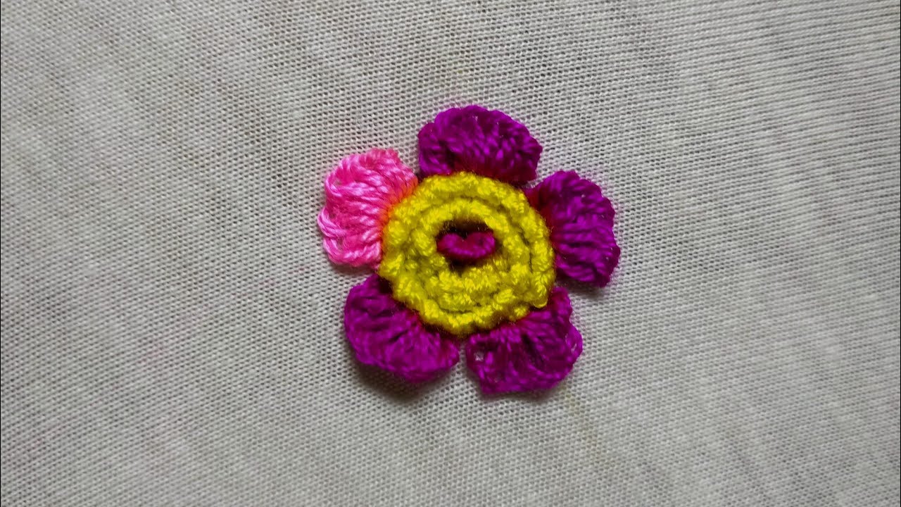 Very Easy Different Pretty Rose Flower Designs,Hand Embroidery Pretty ...