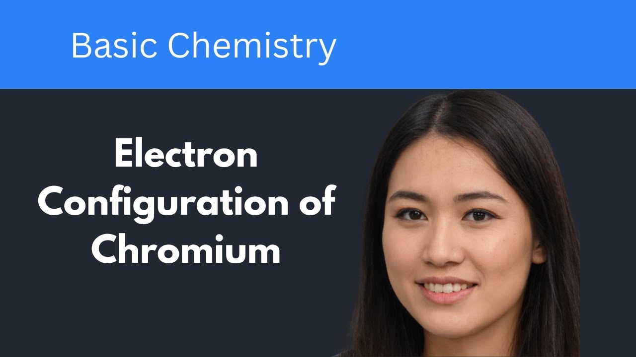 Electron Configuration of Chromium II Easy & Quick - YouTube