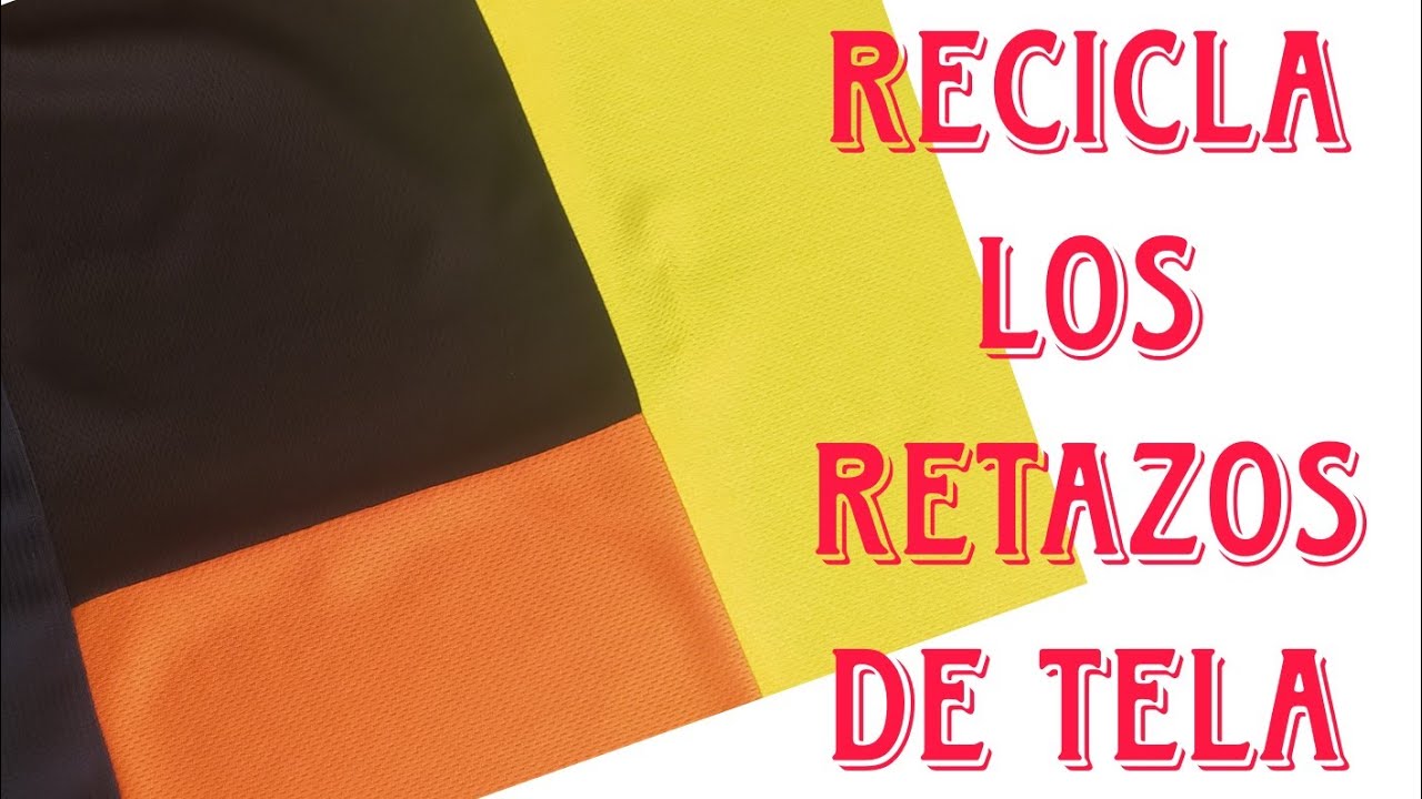 ️Así reciclo los retazos de tela/ short para niños #diy - YouTube