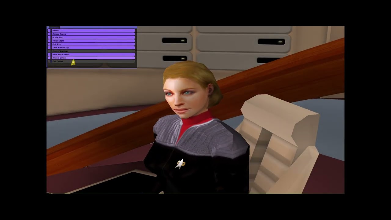 Voyager vs defiant both ways star trek bridge commander - YouTube